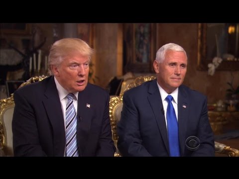 Watch Donald Trump and Mike Pence Clash In Awkward Joint Interview