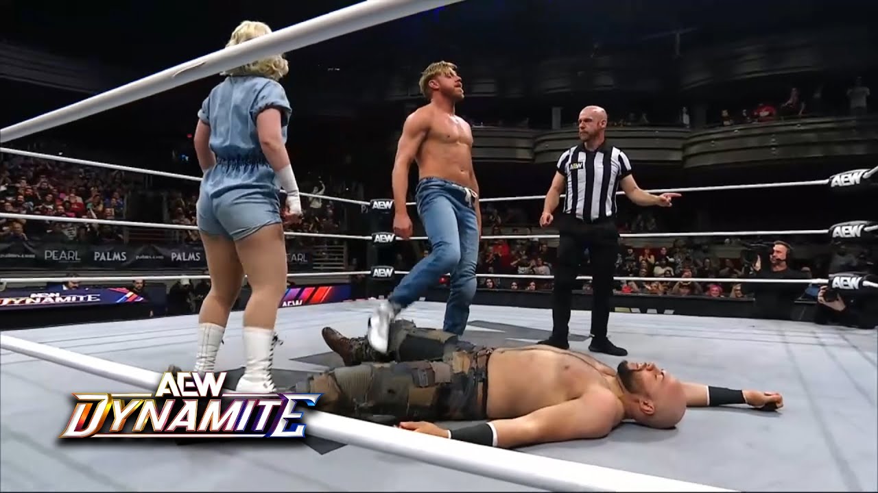 Orange Cassidy & Toni Storm Score Mixed Tag Win on AEW Dynamite - YouTube
