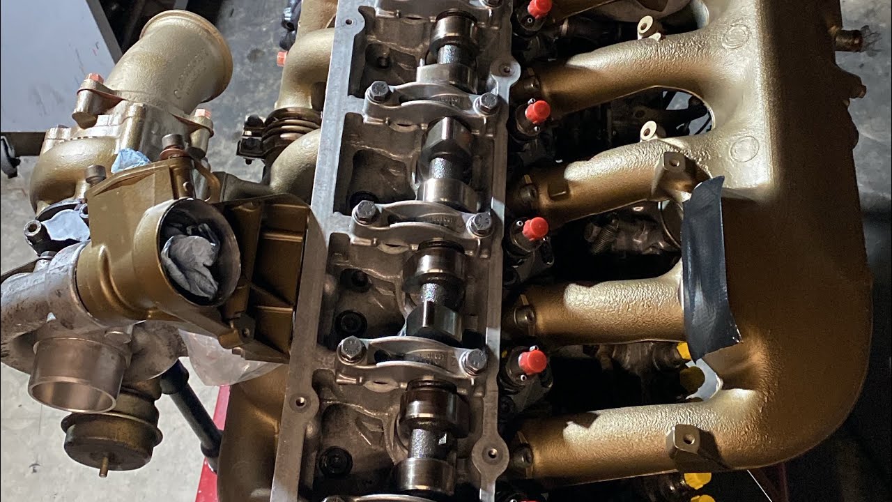 Legend OM603 3.5L W140 overhaul mounted with 6speed manual and instal ...