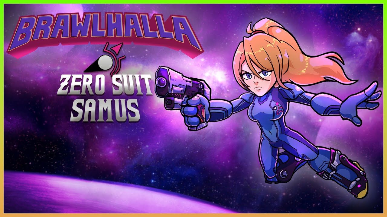 Brawlhalla X Zero Suit Samus Crossover Trailer mod - YouTube