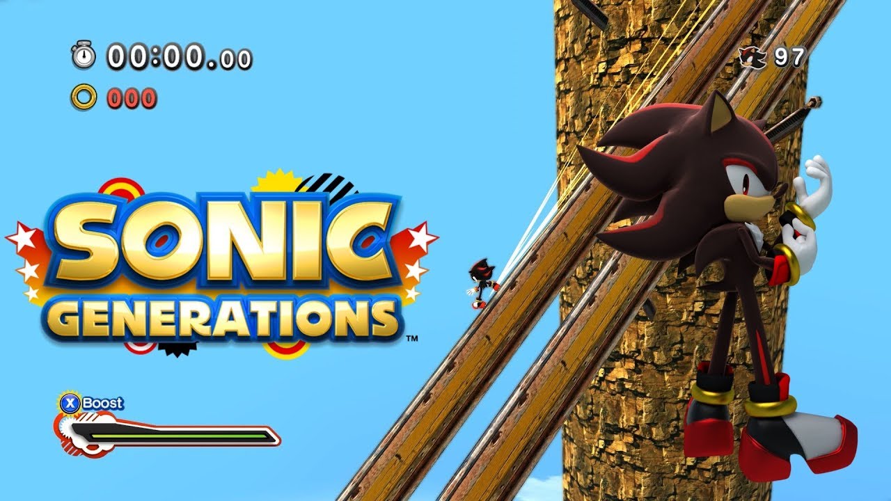 (RELEASE) Sonic Generations:Remastered Shadow V1.5 - YouTube