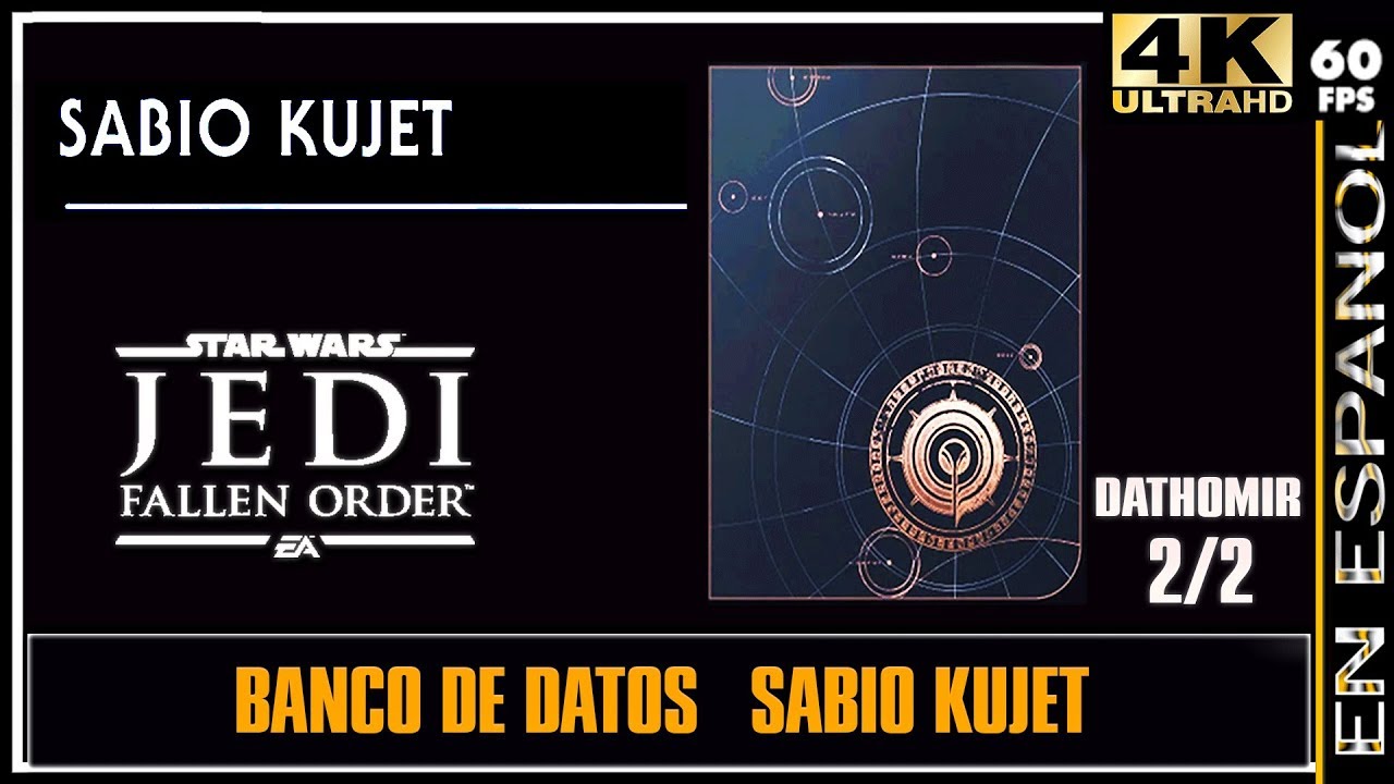 Star Wars jedi fallen Order Guía: Banco de datos - Sabio Kujet ...