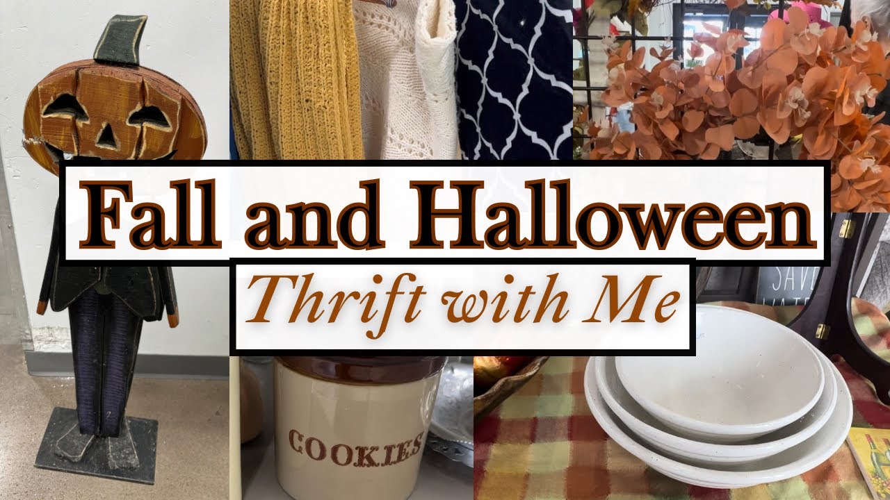FUN THRIFTING TRIP! What I Look for When I’m Thrifting for Fall and ...