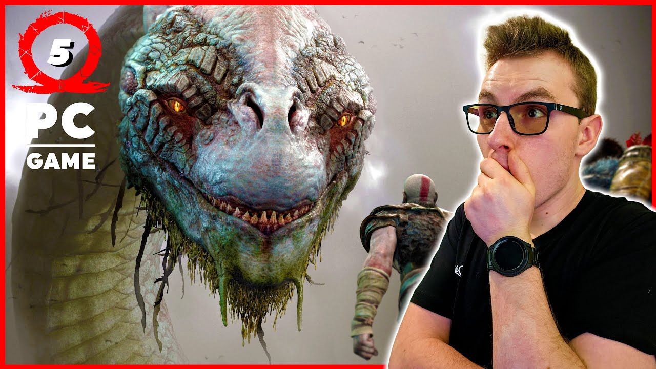 BIG SNAKE !!! | GOD OF WAR: Walkthrough Gameplay Part 5 | PC | (Give Me ...