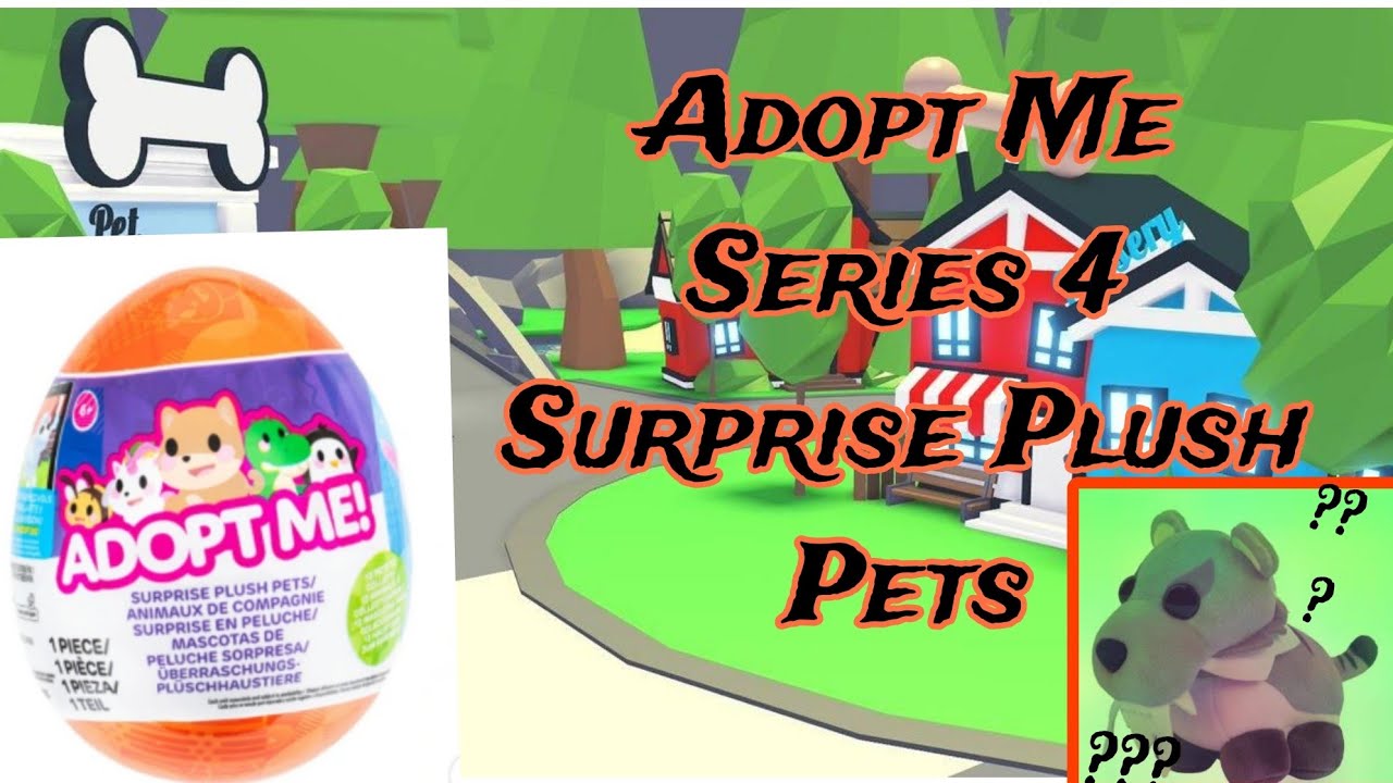 All The NEW Adopt Me Series 4 Surprise Plush Pets! 🦁🌴 - YouTube