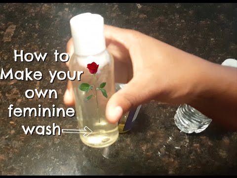 Easy Quick DIY | How to Make Your Own Homemade Feminine Wash | Save ...