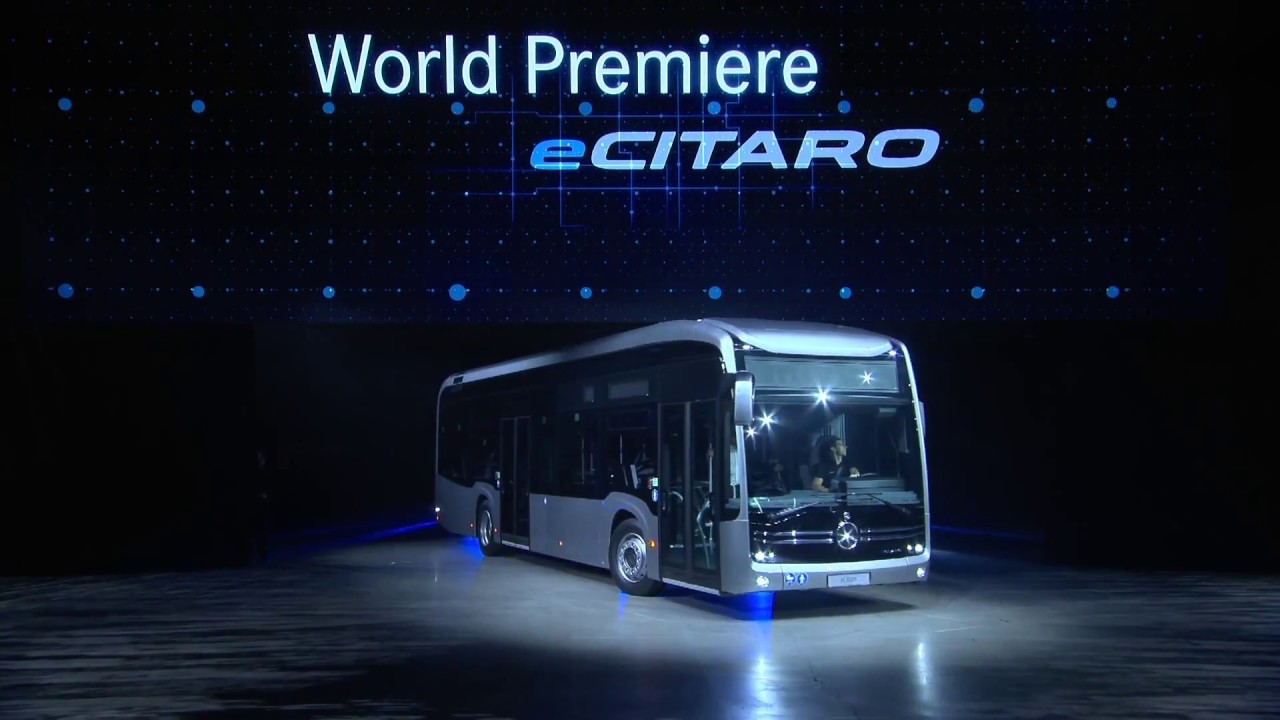Mercedes-Benz eCitaro (Electric Bus) //OFFICIAL// Unveiling - YouTube