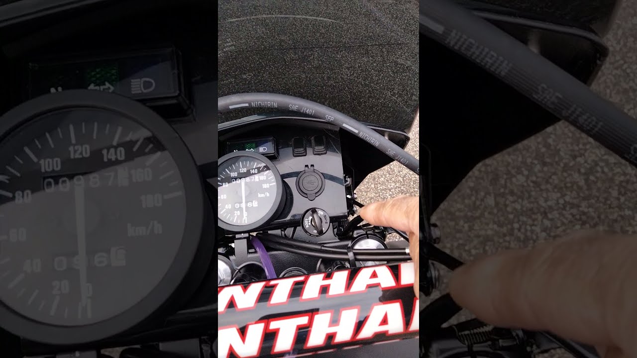 Dash upgrade Suzuki DR 650 - YouTube