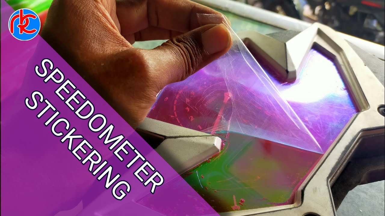 BIKE SPEEDOMETER || STICKERING || MULTICOLOR DISPLAY - YouTube