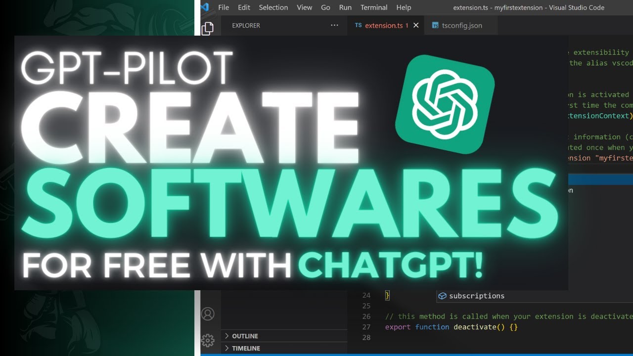 GPT-Pilot: Create Softwares In Minutes With ChatGPT FOR FREE! - YouTube