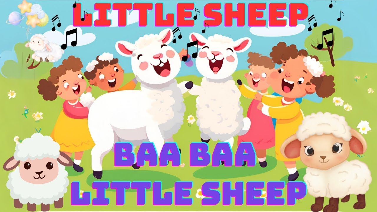 Baa Baa Little Sheep’s Happy Song : A Joyful Melody for Kids - YouTube