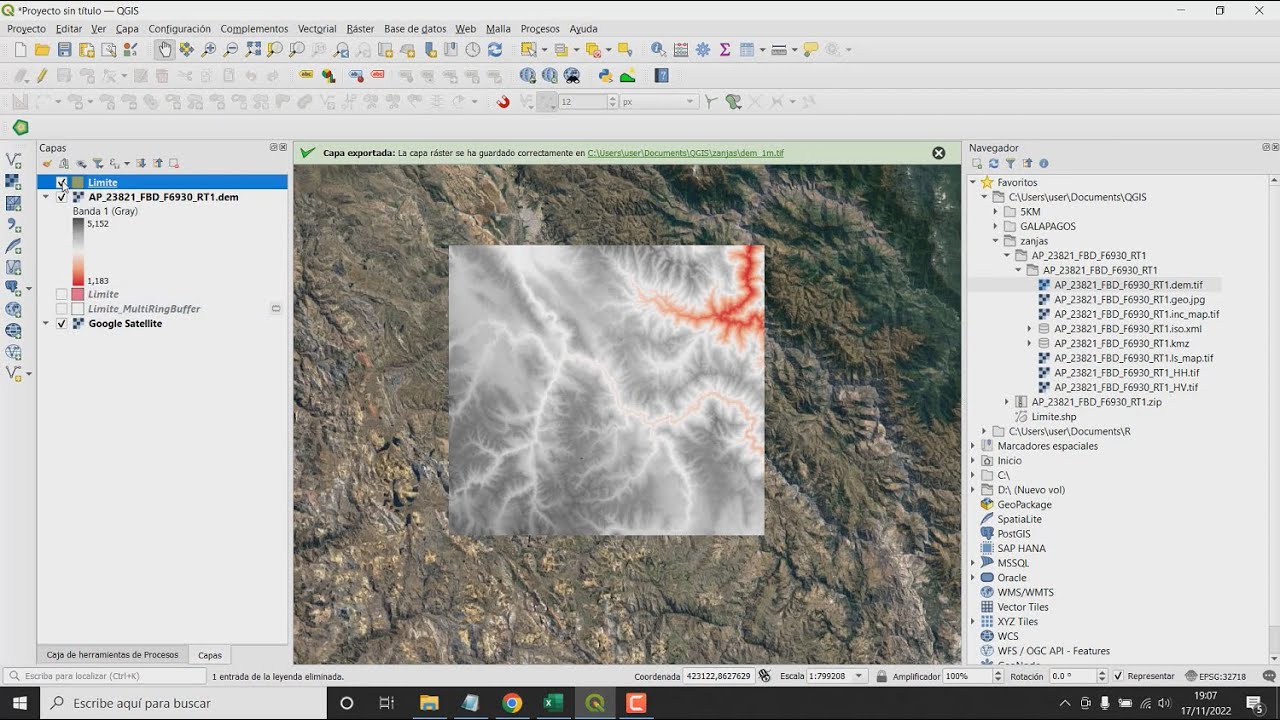 Descargar modelos DEM de 12,5 x 12.5 m / raster de elevación - YouTube