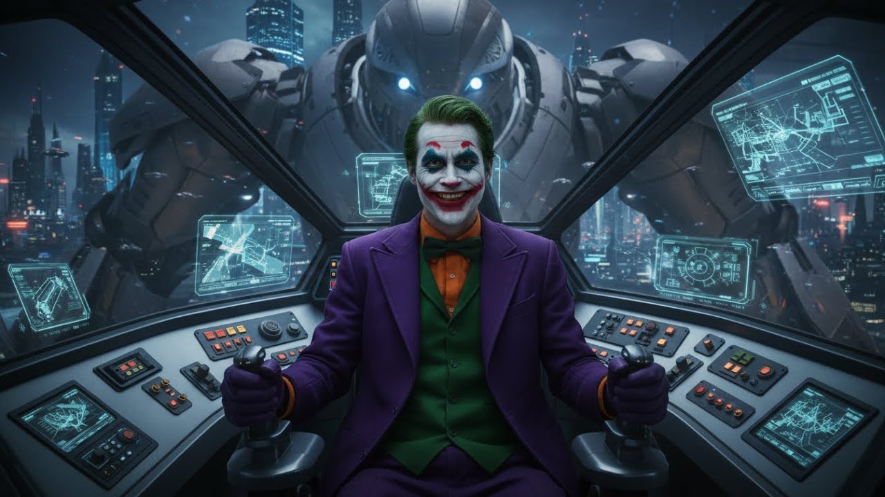 Joker's Mech Apocalypse City Fall & Rogue Prime's Fury - YouTube