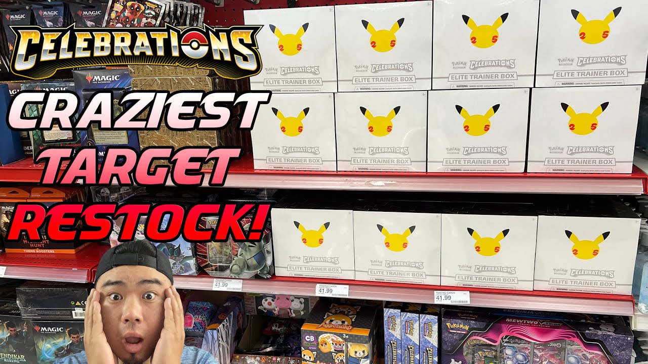 CRAZIEST TARGET RESTOCK EVER! | Pokémon Card Hunt | Pokemon - YouTube