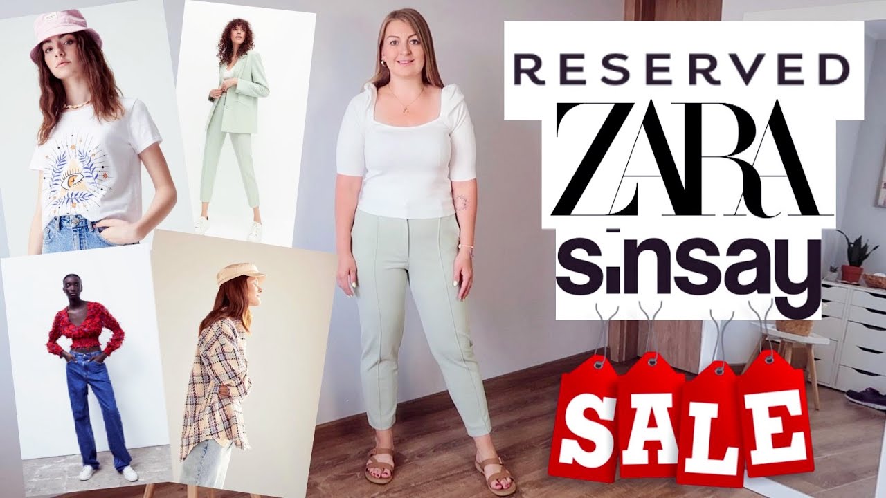 MIERZYMY 🛍 ZAKUPY Z WYPRZEDAŻY 🛍 SINSAY, RESERVED, ZARA - YouTube