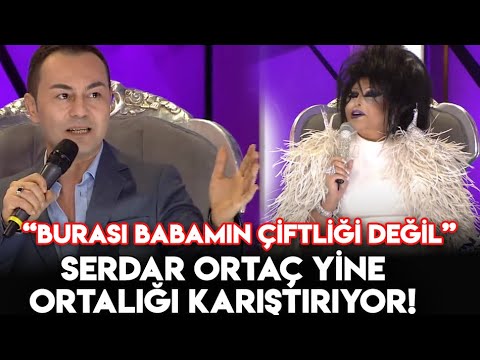 Serdar Ortaç, Bülent Ersoy'u Sİnirlendirdi! BURASI BABAMIN ÇİFTLİĞİ DEĞİL! Popstar