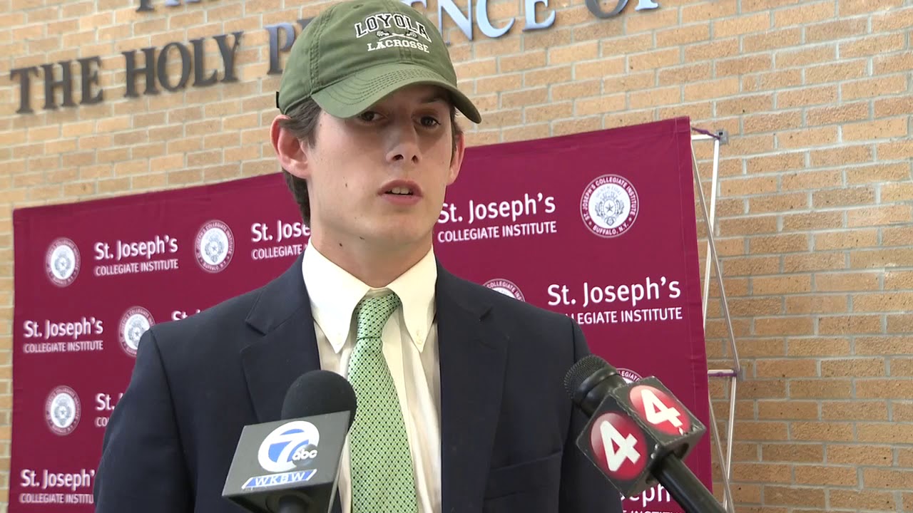 Ryan McGorry discusses his plans to play lacrosse at Loyola after a ...