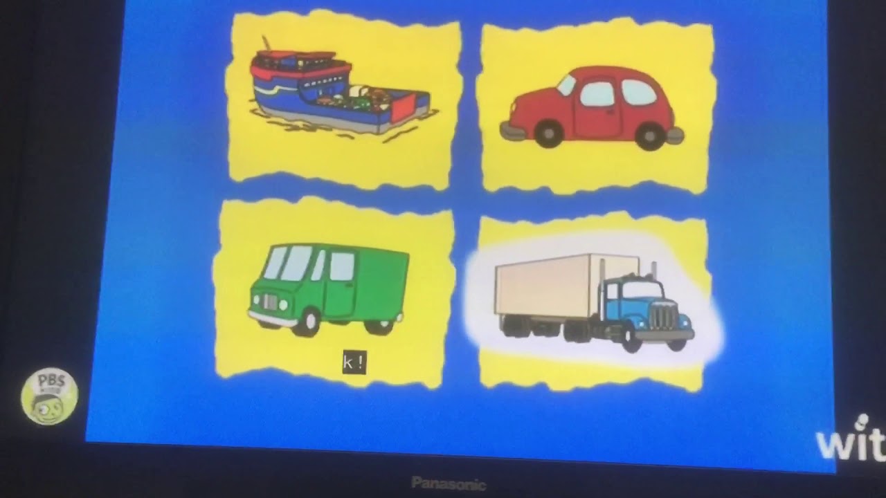 Caillou Outdoors game - YouTube