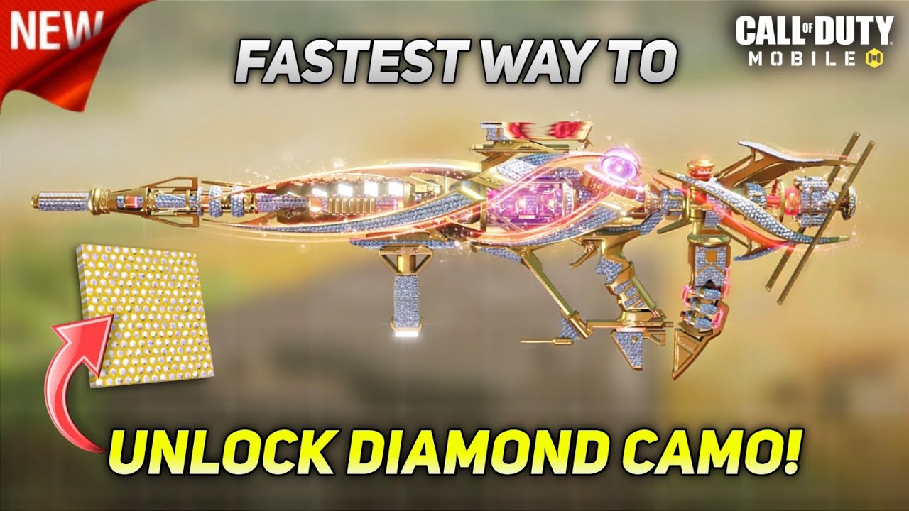Fastest way to Unlock diamond camo in CODM - YouTube