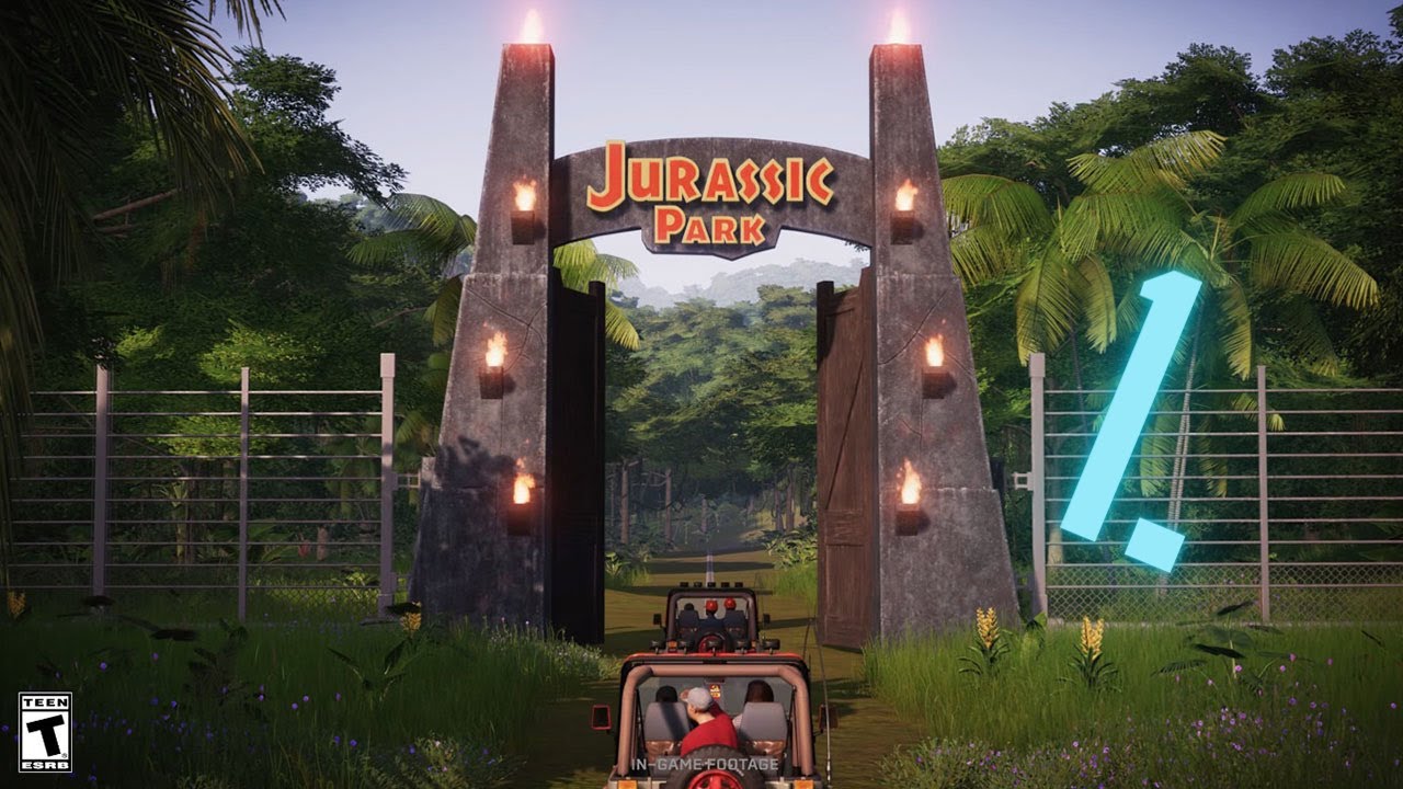 Playing Jurassic World Evolution (Return To Jurassic Park) WITH MY DAD ...