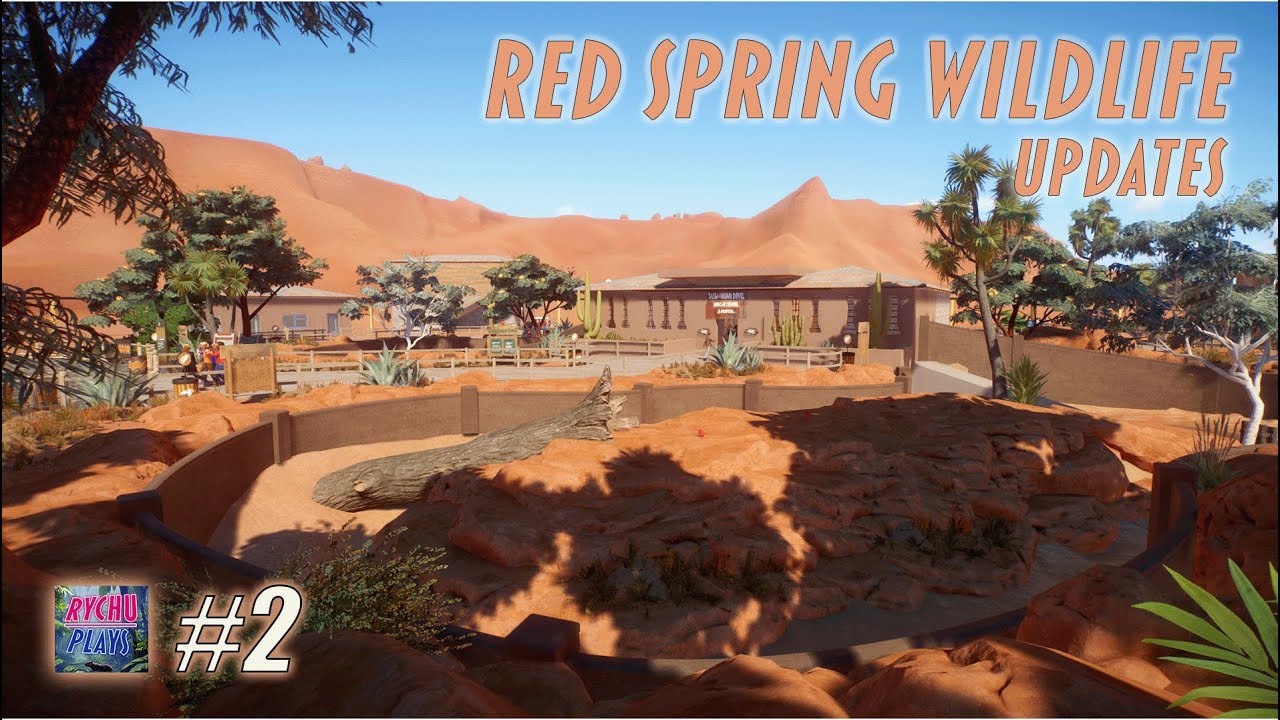 Red Spring Wildlife Takes a DRAMATIC Turn in This Planet Zoo Tour - YouTube