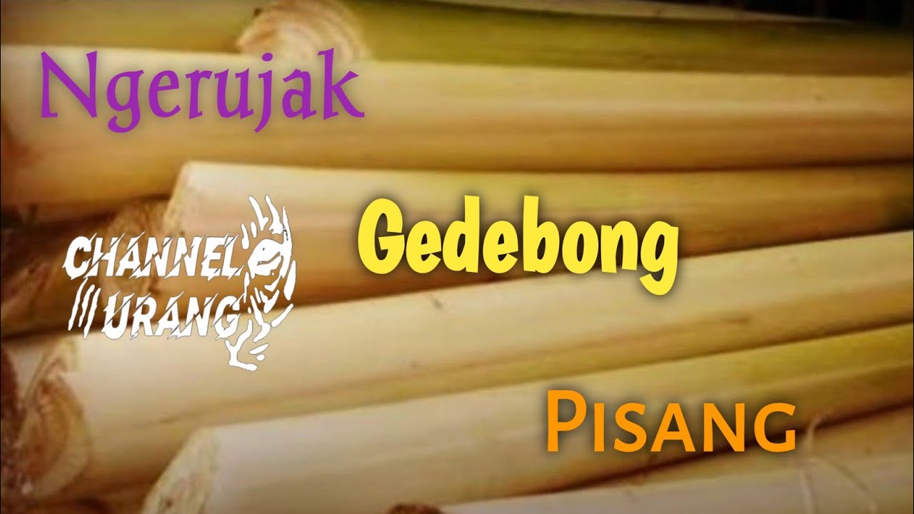 Ngerujak Gedebong Pisang - YouTube
