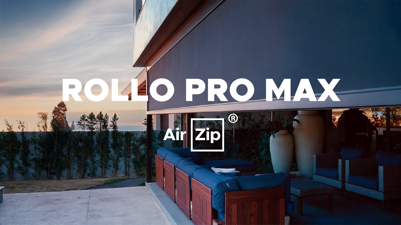 Rollo Pro Max AirZip® | Soluções Exteriores - YouTube