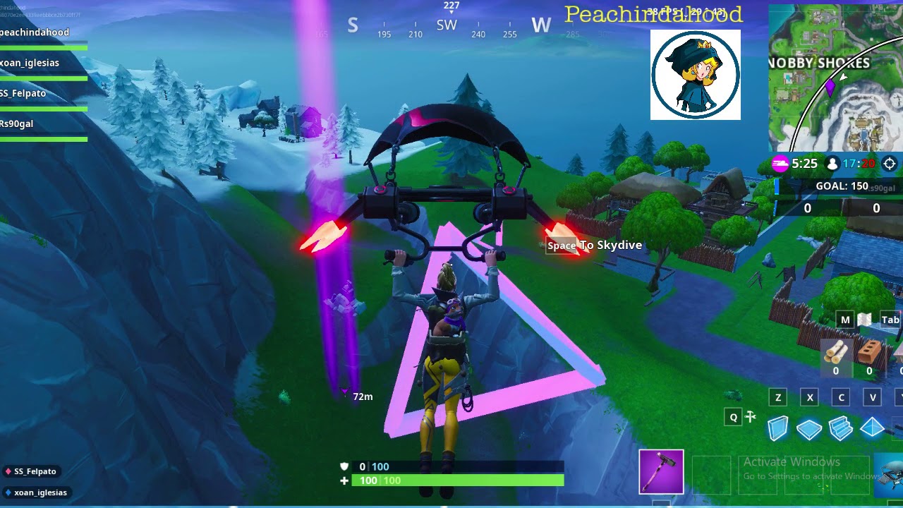 Fortnite Fortbyte Challenges #51 #61 and #89 in one Match - YouTube
