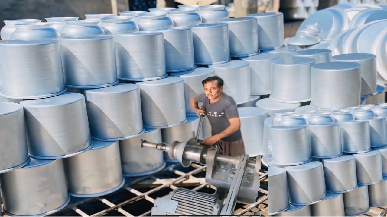 Aluminum Ice Bucket Factory: Traditional Craftsmanship by Skilled ...