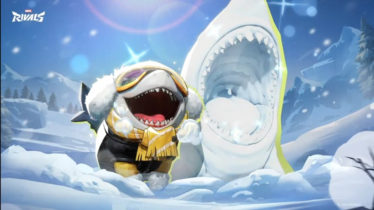 Marvel Rivals - NEW Jeff MVP Animation (Winter Celebration Update ...