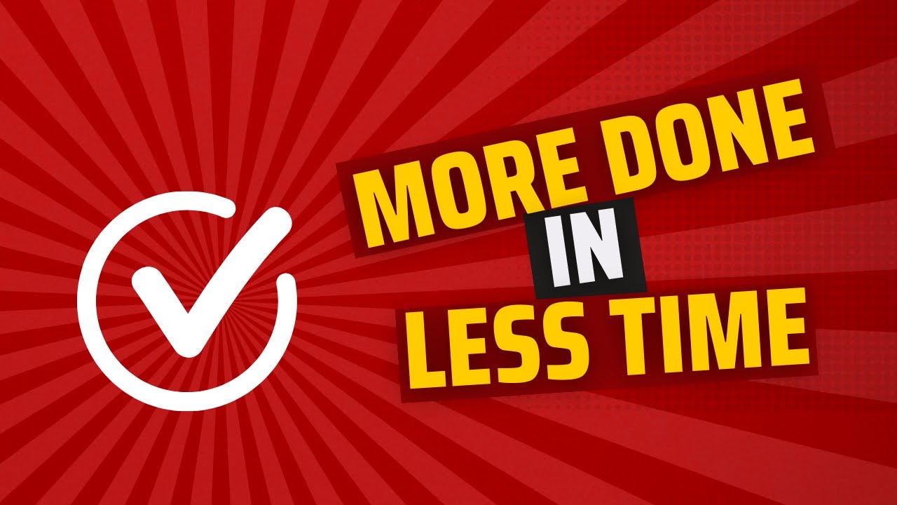 Boost Your Productivity with Task Batching - YouTube