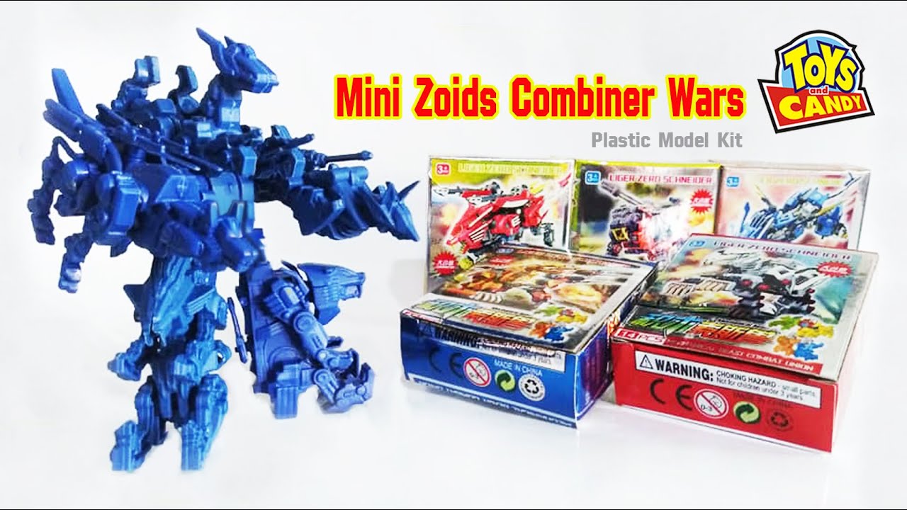 Mini Zoids Combiner Wars หุ่นยนต์สัตว์รวมร่าง - YouTube