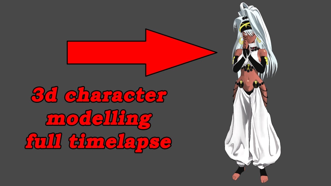 Blender Modeling Full Timelapse: yuta - YouTube