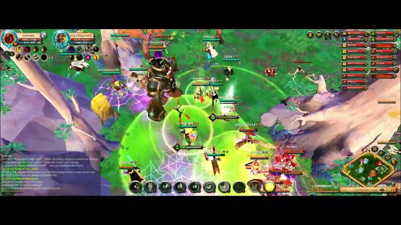 Albion Online Los teletubbis Capitulo 3 Vs Vk Army,D chill,Purgatory 19% - YouTube