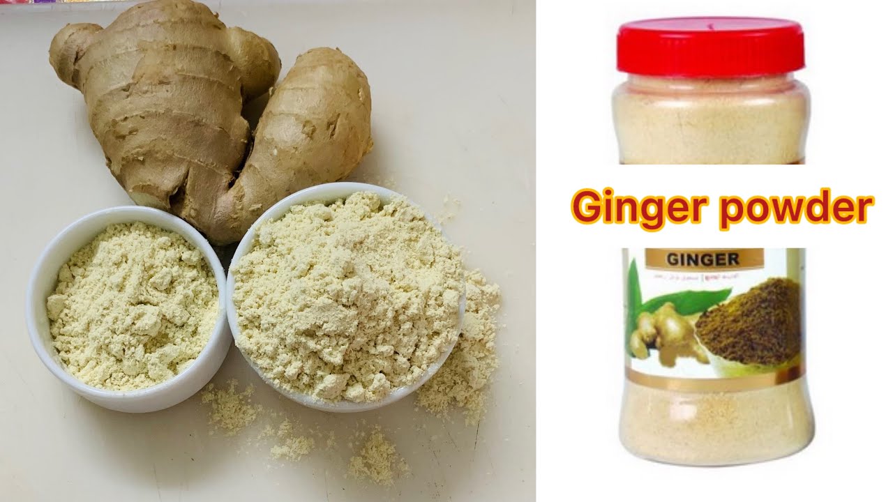 How to make Ginger powder at home। আদা গুঁড়া। Homemade Ginger Powder ...