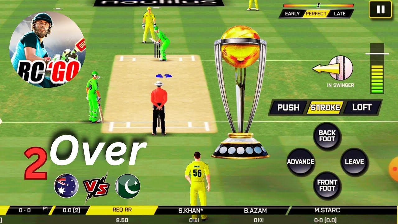 How to play real cricket go game/real cricket go batting tricks/# ...