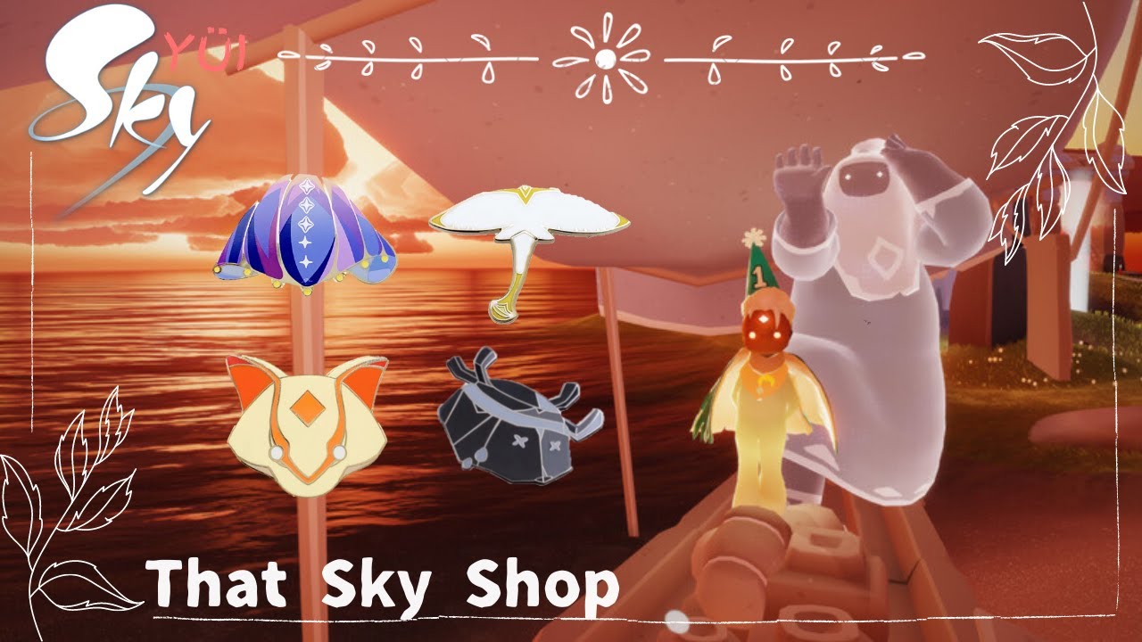 SKY 光遇—That Sky Shop ️ | Holiday Event Sky Merchandise | Sky: Children ...