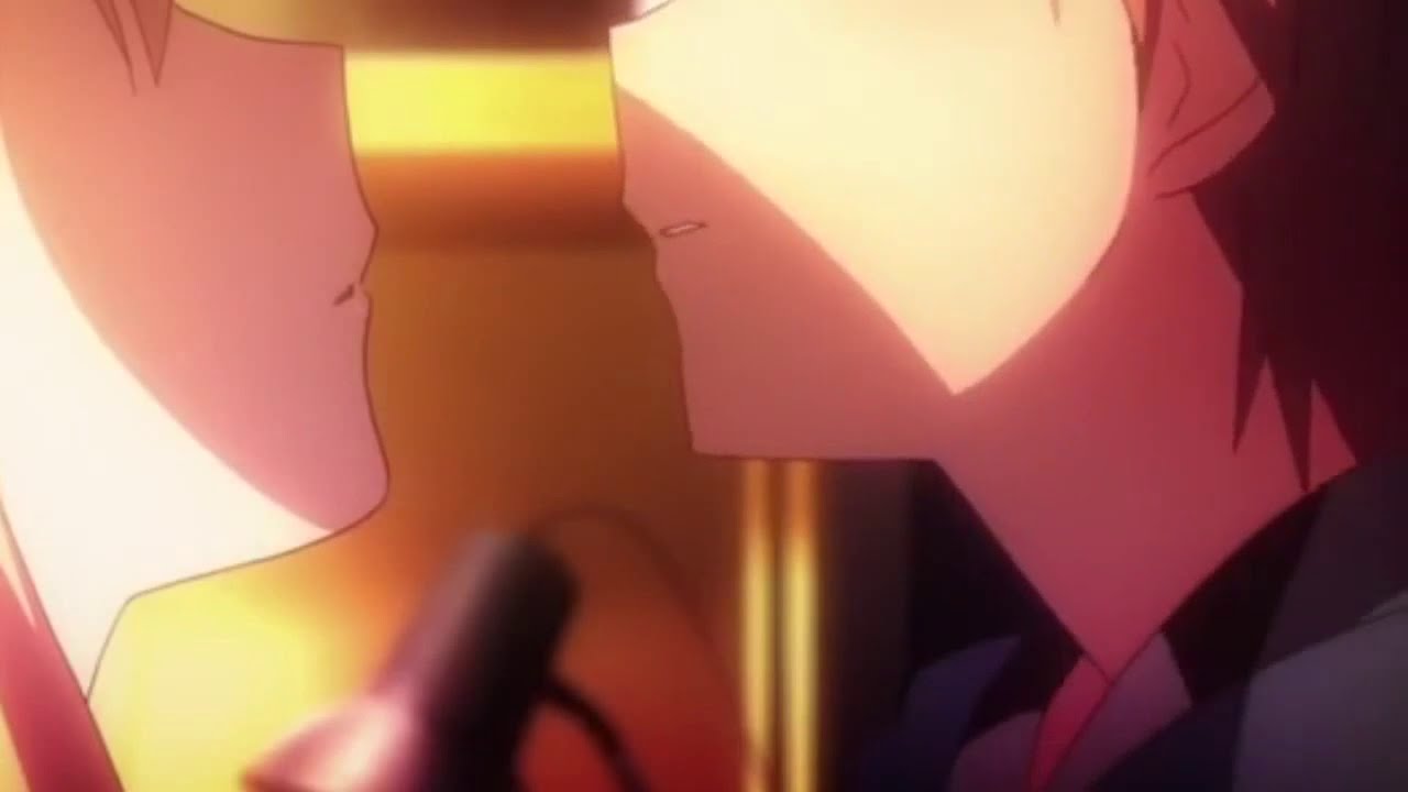 The Top Romantic Kissing Scenes In Anime Youtube