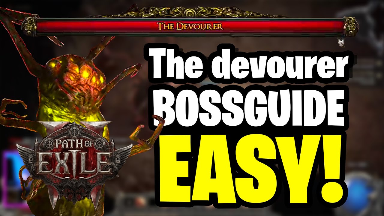 The Devourer | POE 2 Made Easy! (Mud Burrow Boss Guide) - YouTube