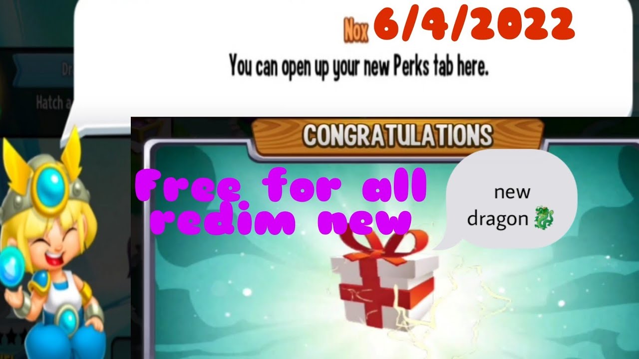 dragon city free gift redim code link 🤩🤩 - YouTube