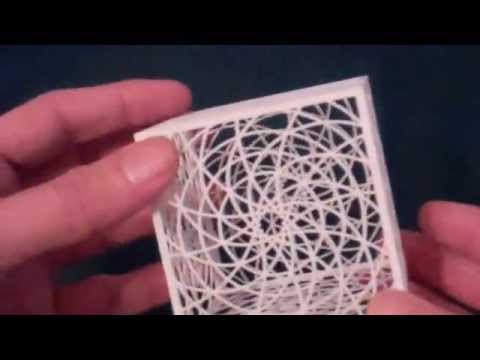 Spiral-Web-Cube-3D-Print - YouTube