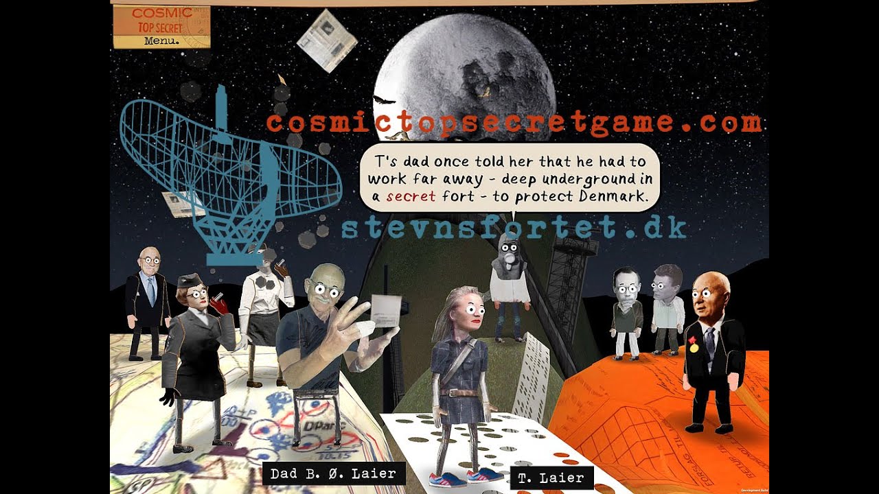 COSMIC TOP SECRET - interview with game creator Trine Laier - YouTube