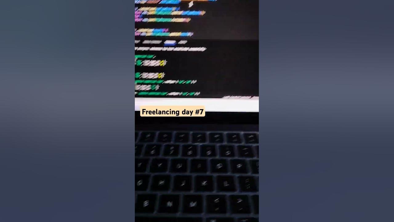 Freelancing day #7 was busy @scodemonster #minivlog #coding #javascript #backenddeveloper - YouTube