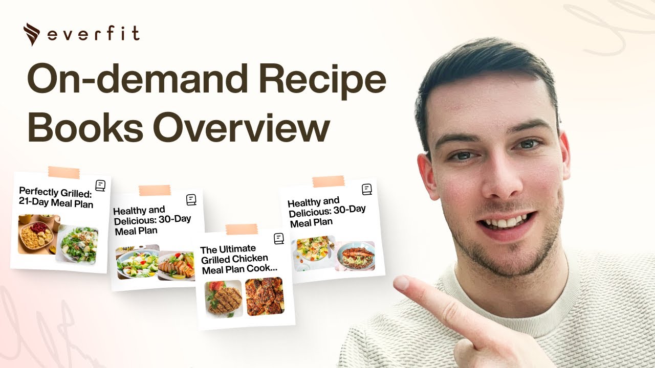 On-demand Recipe Books on Everfit - YouTube