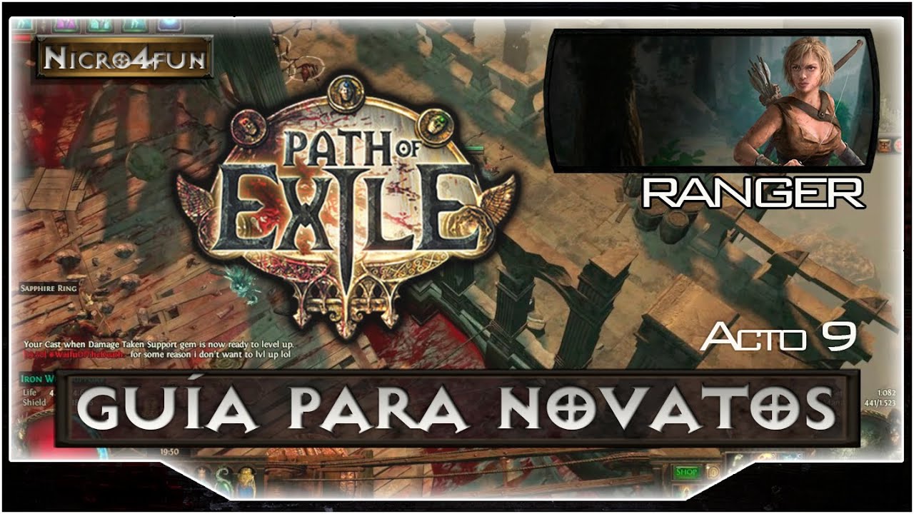 PoE - Guía para novatos - Ranger Pathfinder Toxic Rain - EP 9 - Acto 9 ...