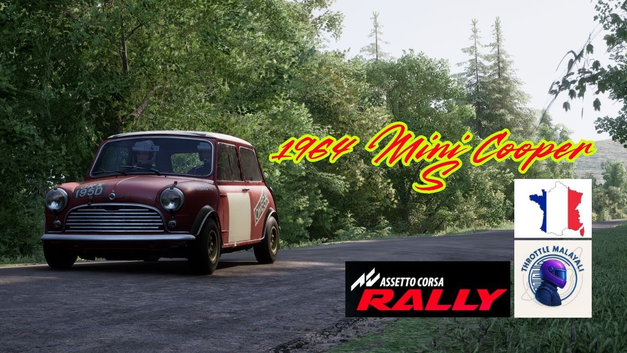 "1964 Mini Cooper S" | Sommet de Munster Tarmac Run – AC Rally gameplay ...