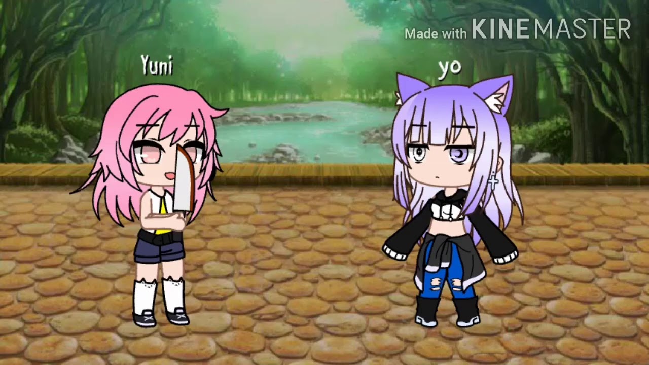 Yuni vs yo gacha club - YouTube