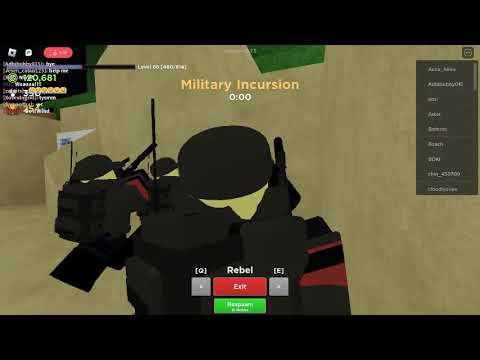 Roblox Evade - "Military Incursion" Special Round (Gameplay) - YouTube