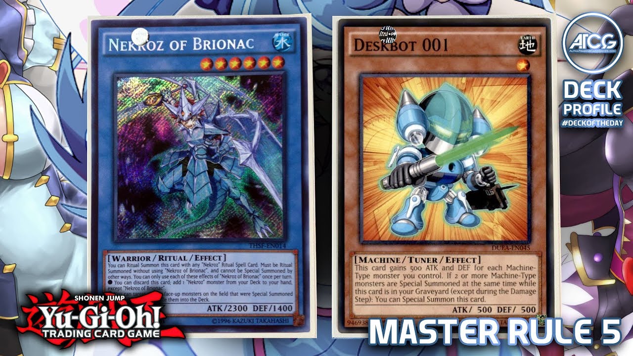 Yu-Gi-Oh! NEKROZ DESKBOT Deck Profile, Combo & Test Hands - March 2020 ...