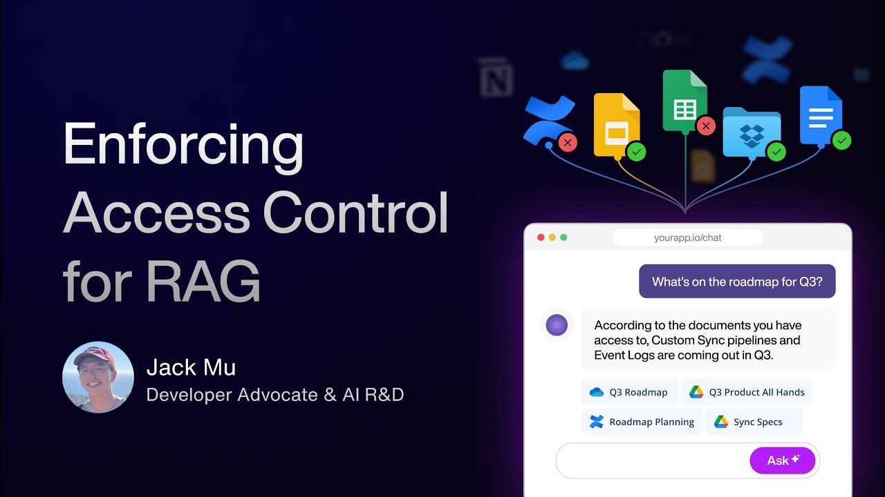 Access control & permissions in RAG for AI products | Webinar Recording ...